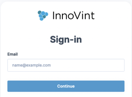 Accessing Your InnoVint Account