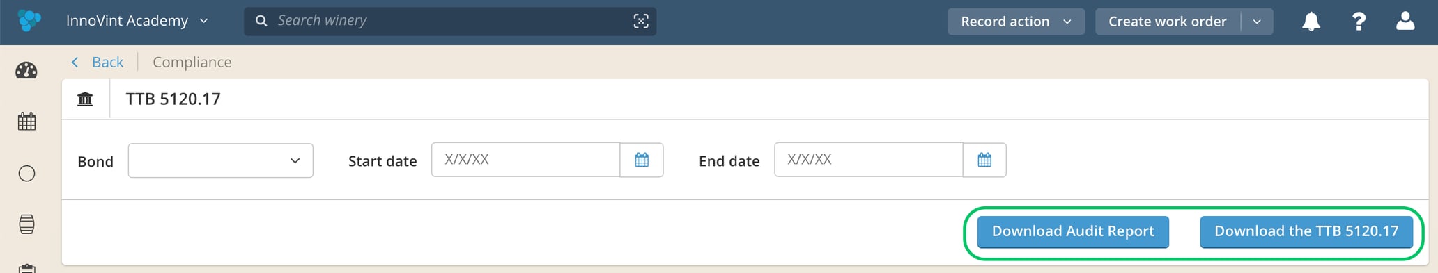 The TTB 5120.17: Getting to know your InnoVint-Generated TTB Report