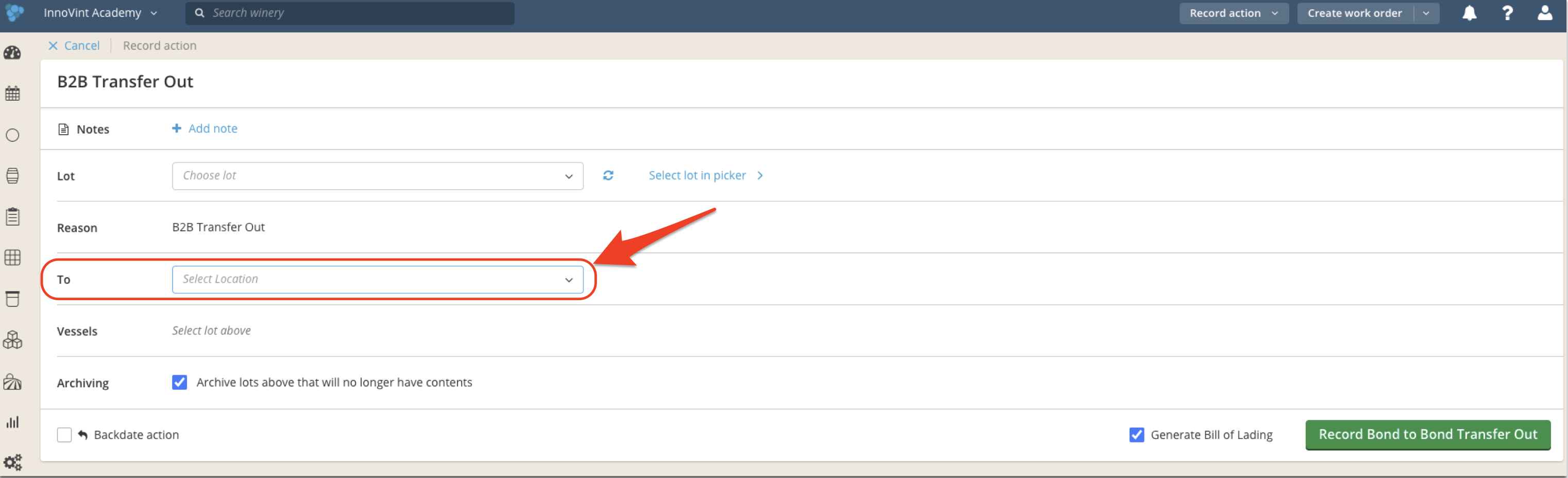How to create a Bill of Lading (BOL)
